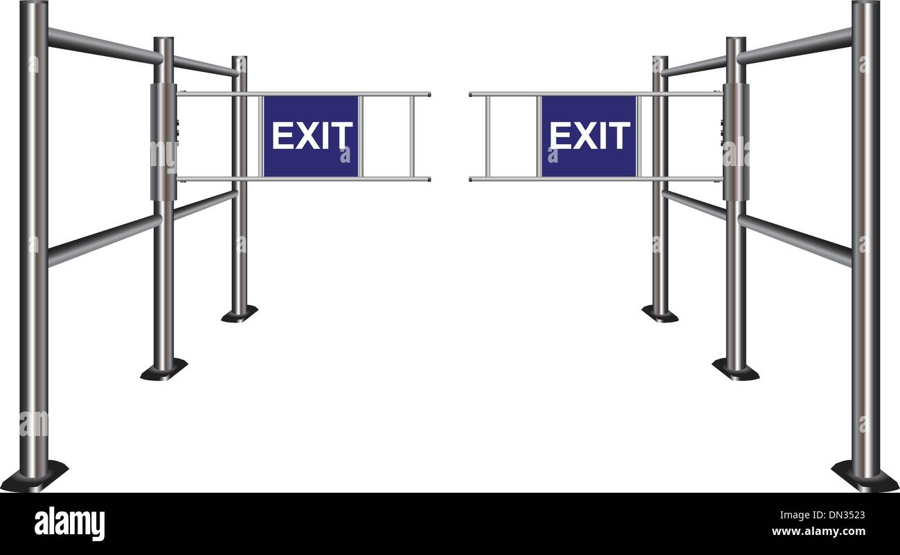 Panneau sortie route Banque d'images vectorielles - Alamy