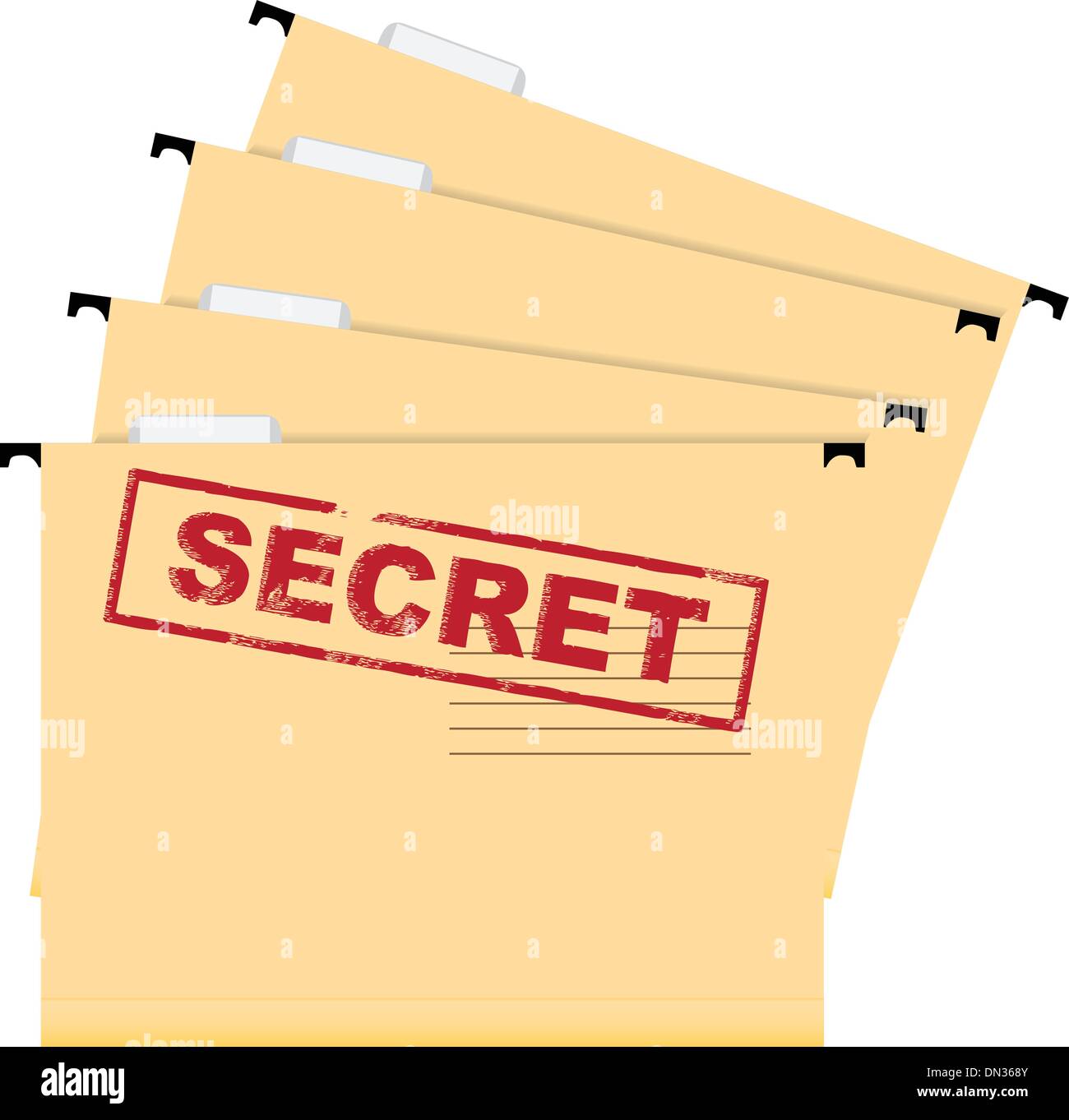 Documents confidentiels Banque d'images vectorielles - Alamy