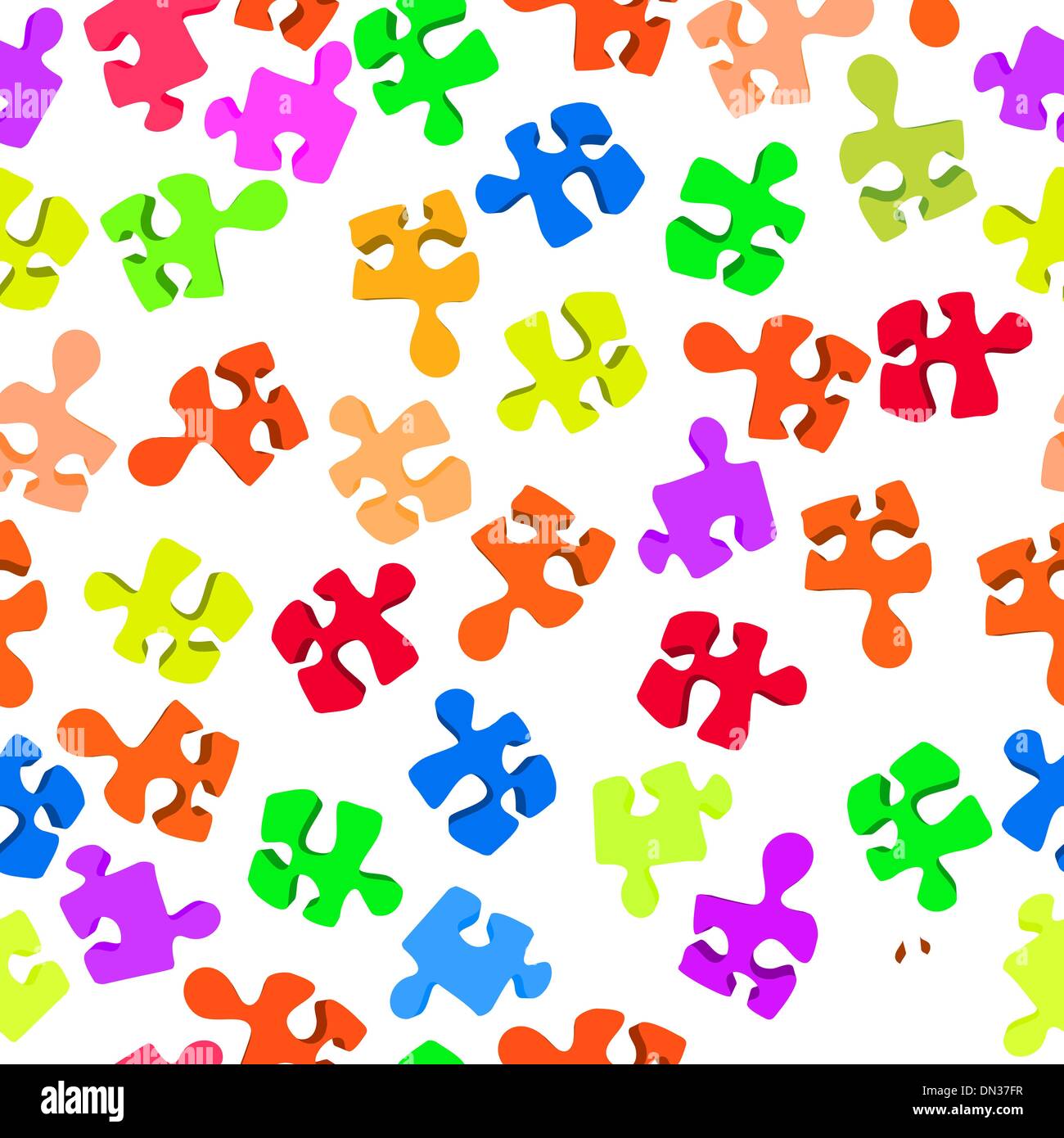 Morceau de puzzle a imprimer Banque de photographies et d’images à ...