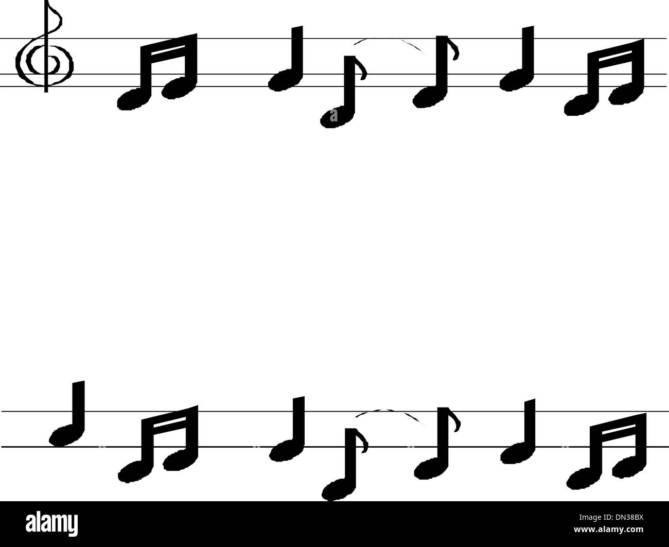 Symboles musicaux Banque de photographies et d’images à haute ...