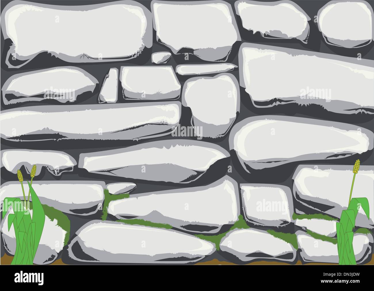 Mur pierres dessin Banque de photographies et d’images à haute ...