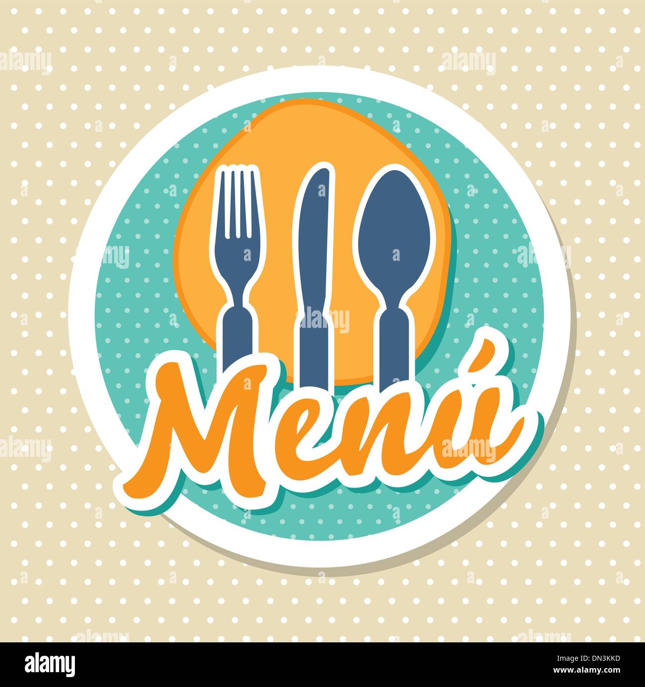 Menu background Banque d'images vectorielles - Alamy