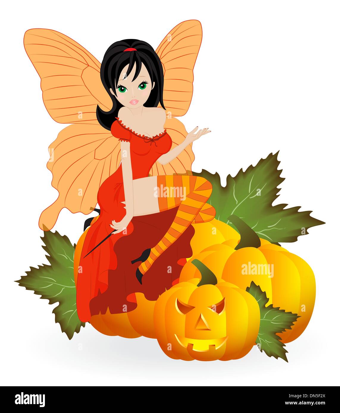 Nature magique Banque d'images vectorielles - Alamy