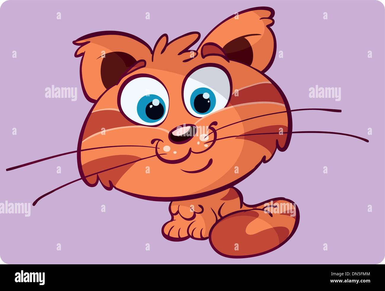 Chat roux Banque d'images vectorielles - Page 2 - Alamy