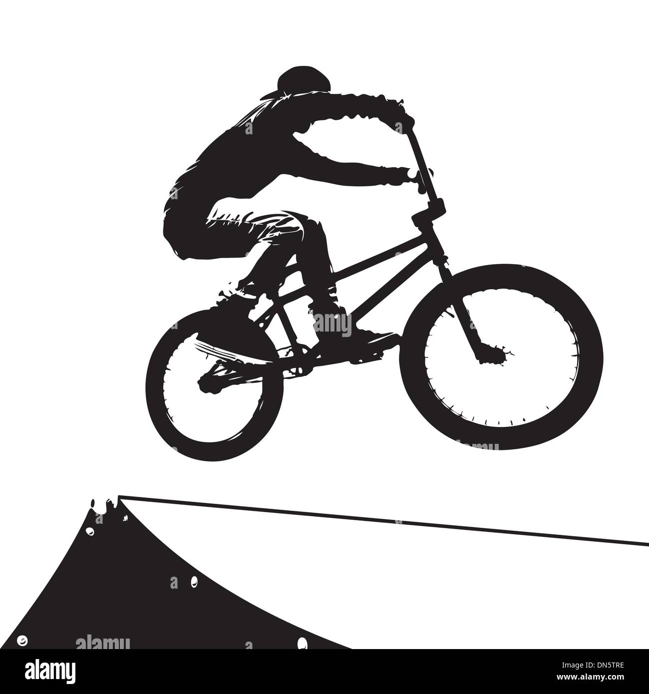 Ramp silhouette Banque d'images vectorielles - Alamy