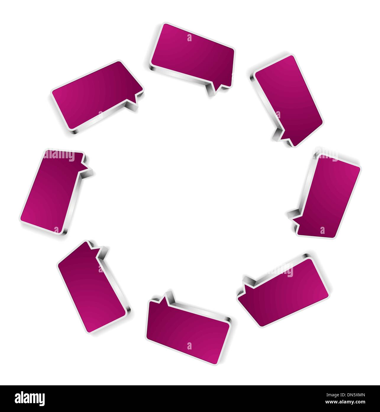 Cercle de discussion Banque d'images vectorielles - Alamy