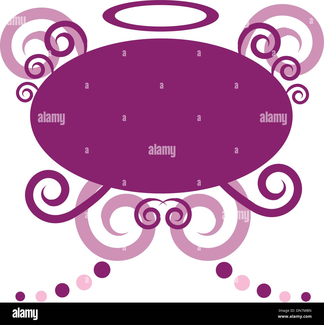 Forme oblongue Banque d'images vectorielles - Alamy