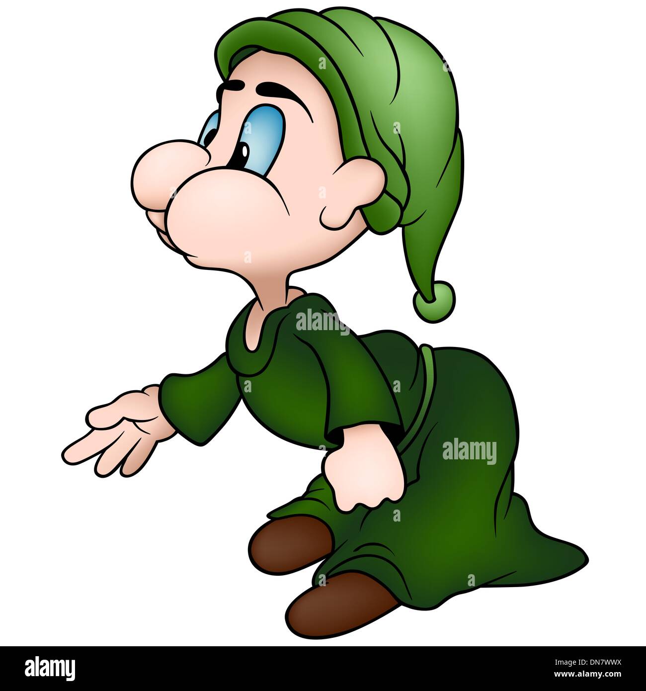 Dessin nain Banque d'images vectorielles - Alamy