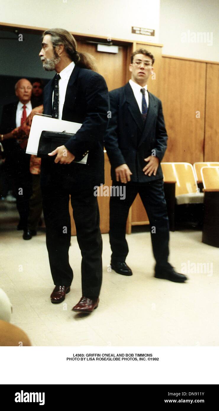 15 mars 2001 - L4363 : GRIFFIN O'NEAL ET BOB TIMMONS. LISA ROSE/(1992 ...