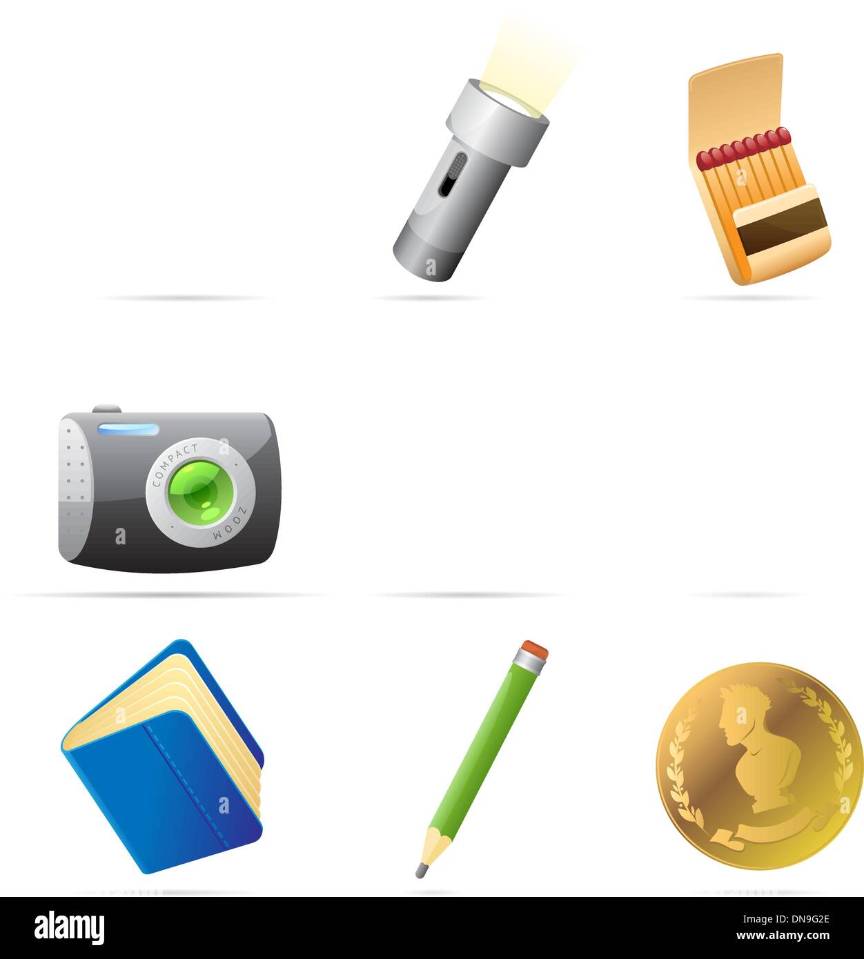 Symbole effets personnels Banque d'images vectorielles - Alamy