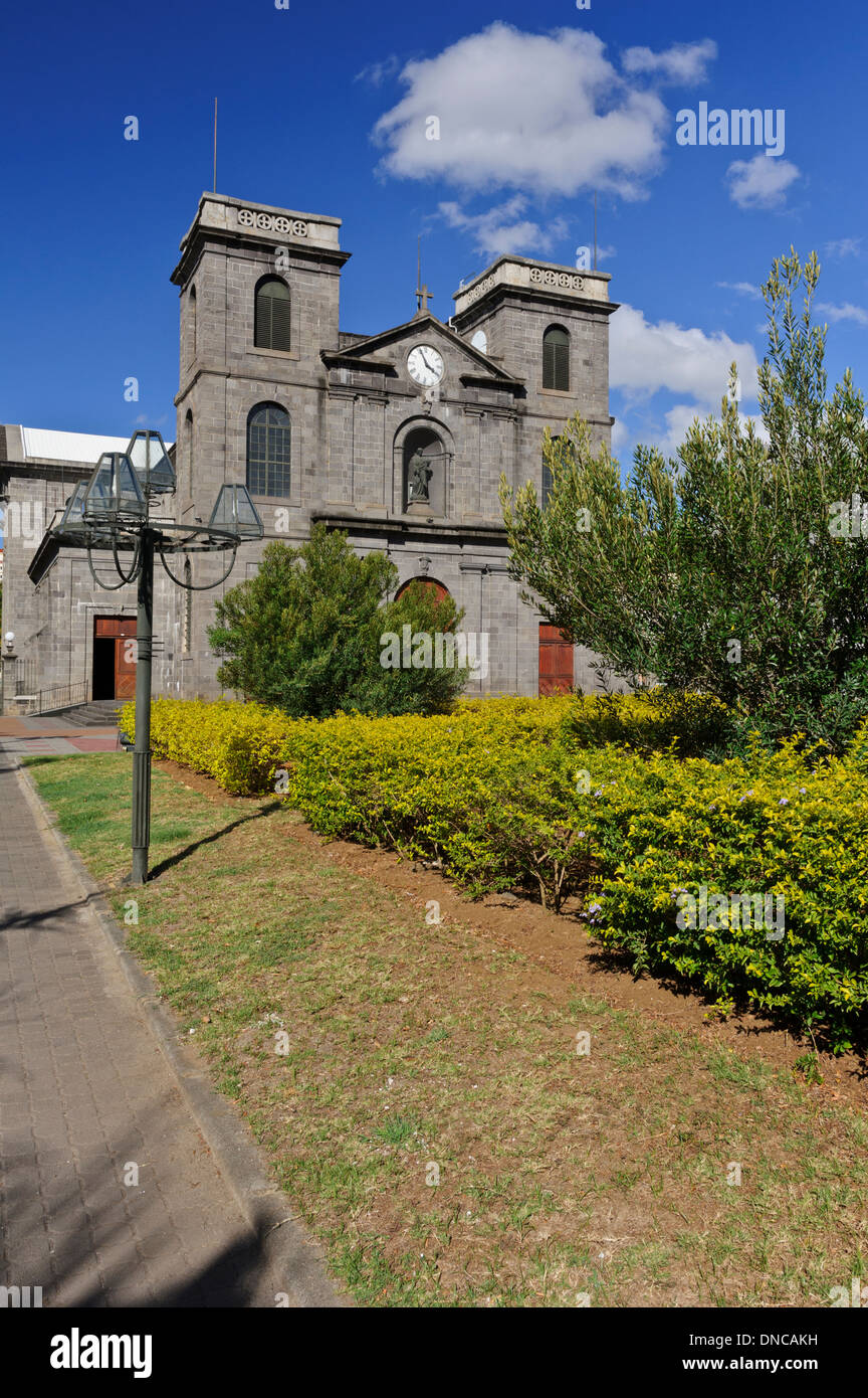 La Cathédrale St Louis, Port Louis, Ile Maurice Photo Stock - Alamy