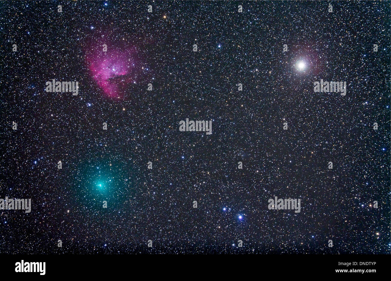 Pacman nebula Banque de photographies et d’images à haute résolution ...