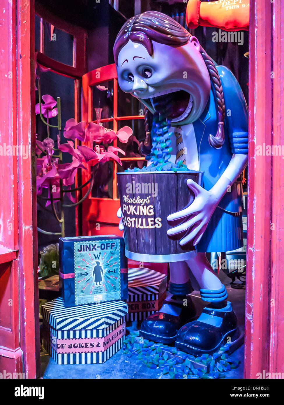 Fred et George Weasley's, la boutique de Wheezes Wizard de Weasleys à ...