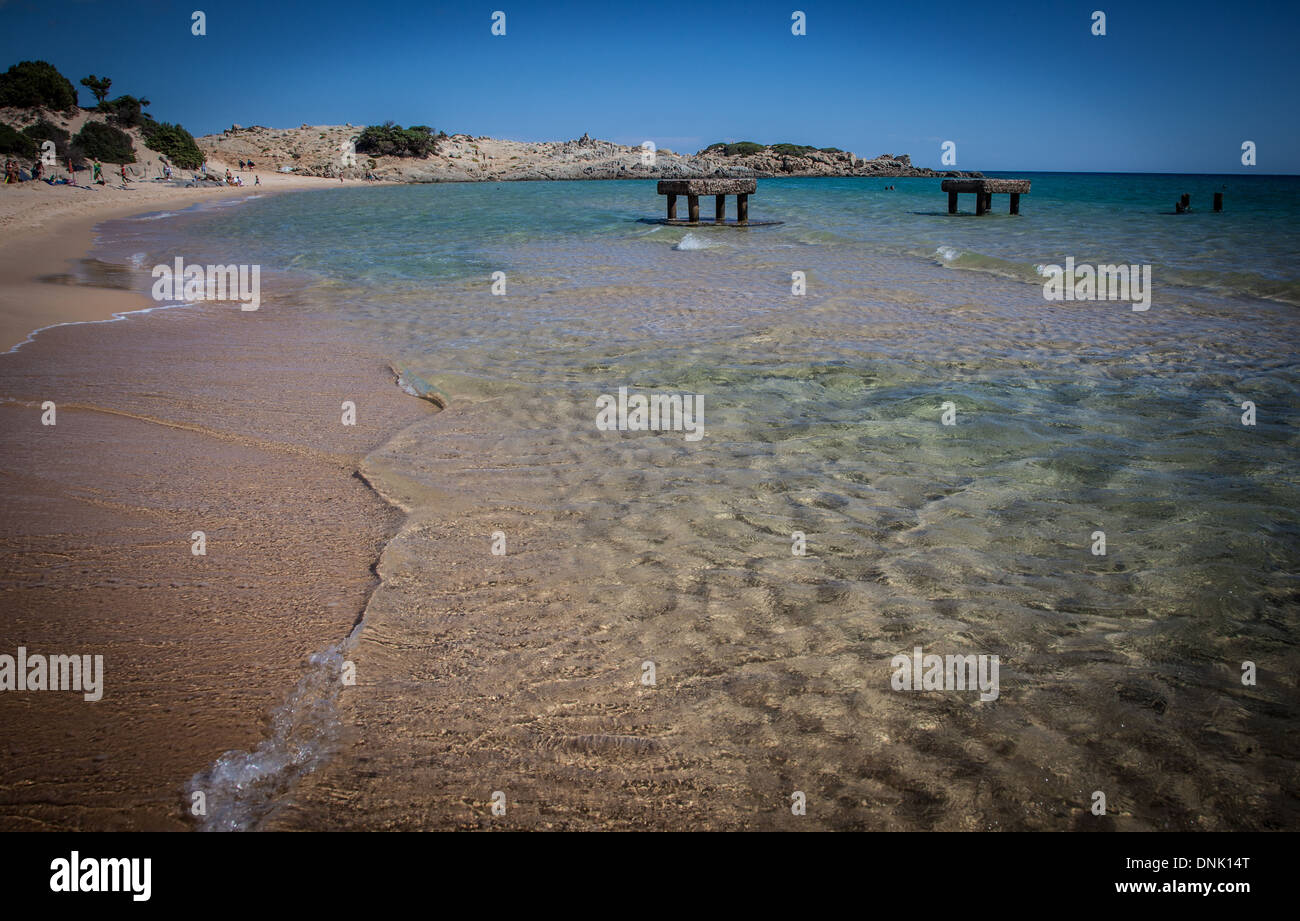 La plage de Santa Margherita di Pula, l'UNE DES PLUS BELLES PLAGES DE ...