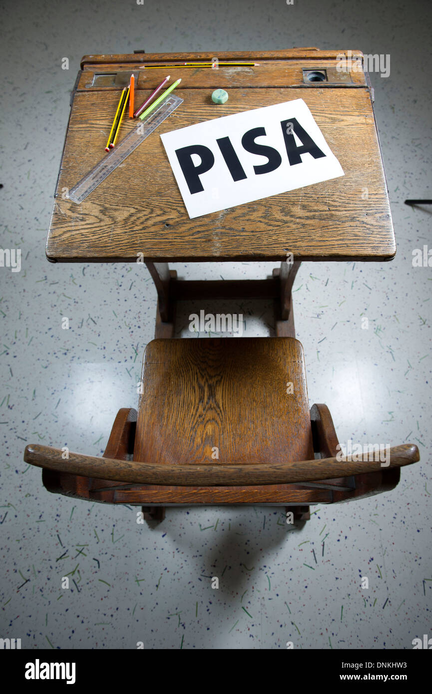 Programme for International Student Assessment (PISA) logo sur un ...