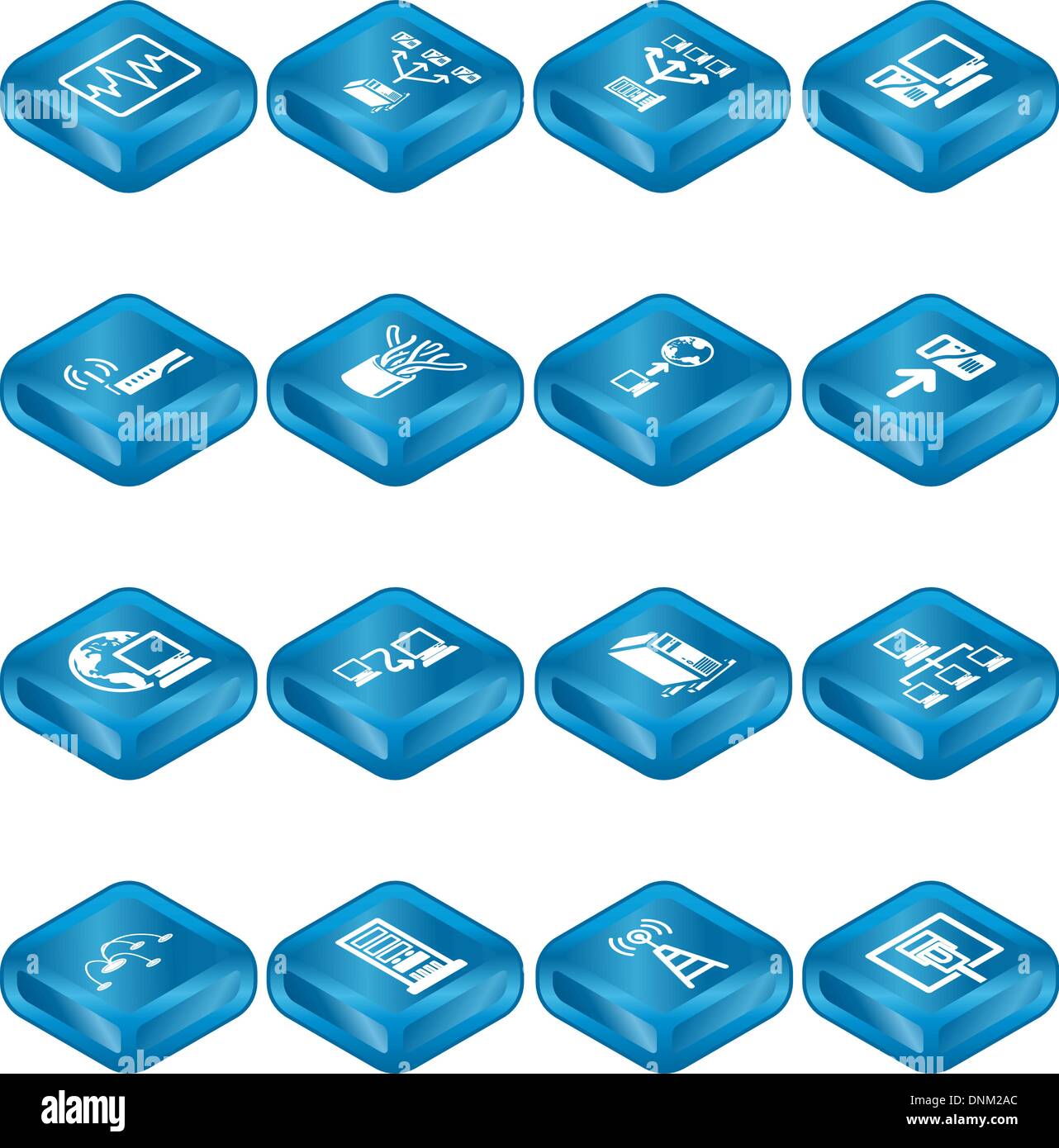 Réseaux informatiques Banque d'images vectorielles - Alamy