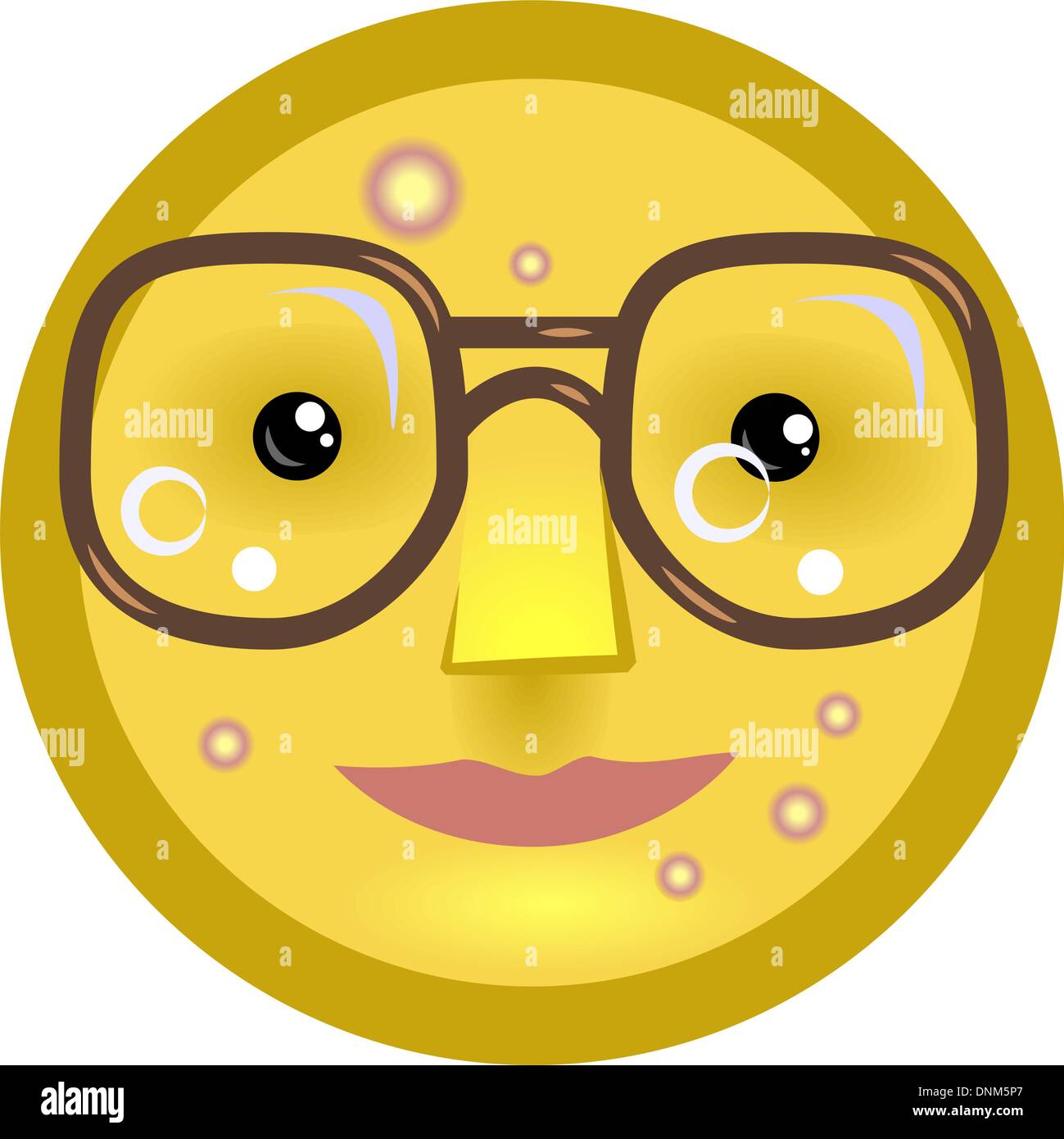 Smileys characters faces cartoon Banque de photographies et d’images à ...