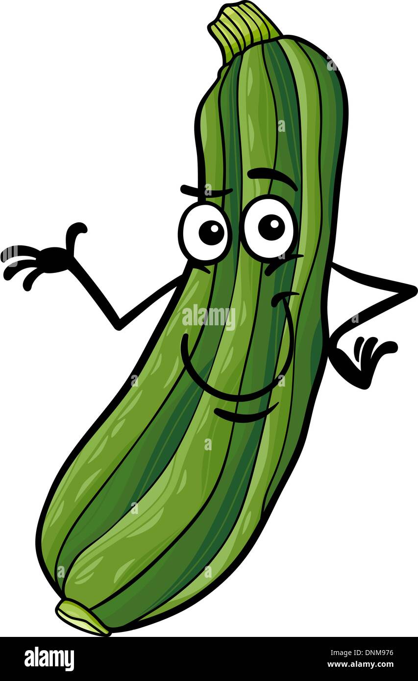 Cartoon Illustration de bande dessinée drôle de caractère alimentaire ...