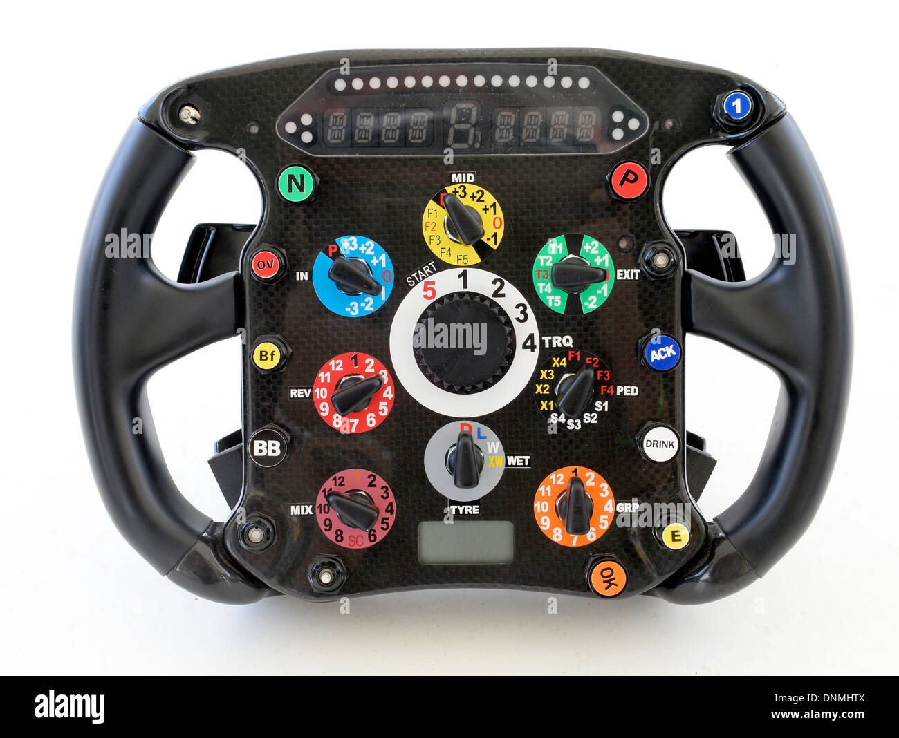 F1 steering wheel fia Banque de photographies et d’images à haute ...