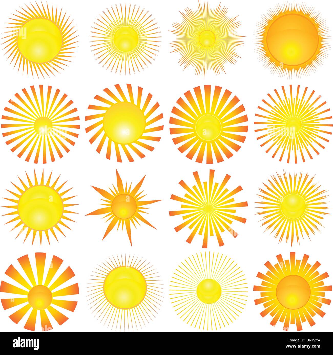 Symboles du soleil Banque de photographies et d’images à haute ...