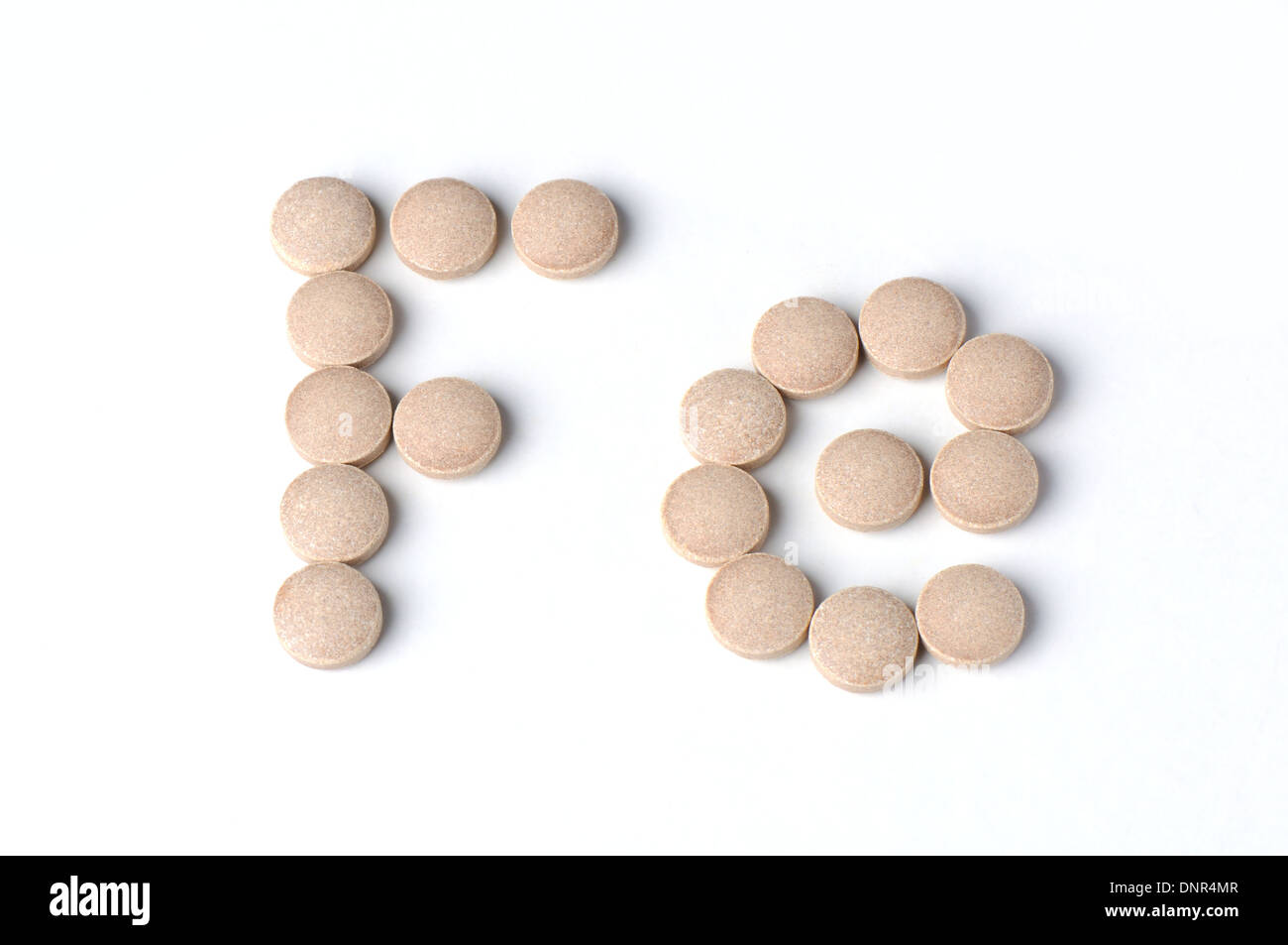 Chemical symbol fe Banque d'images détourées - Alamy