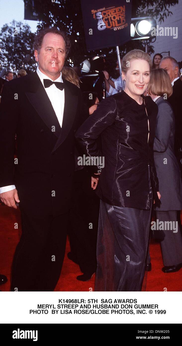 Don Gummer And Meryl Streep Banque d'image et photos - Alamy