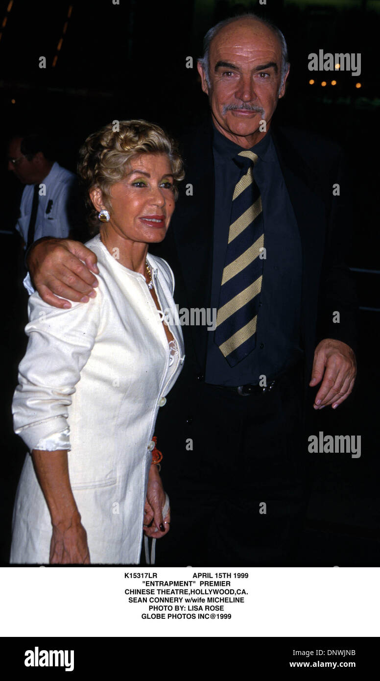 Sean connery et sa femme Banque de photographies et d’images à haute ...