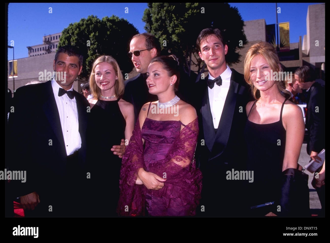 Le 8 septembre 1996. ER Castmembers et leurs dates. GEORGE CLOONEY avec ...