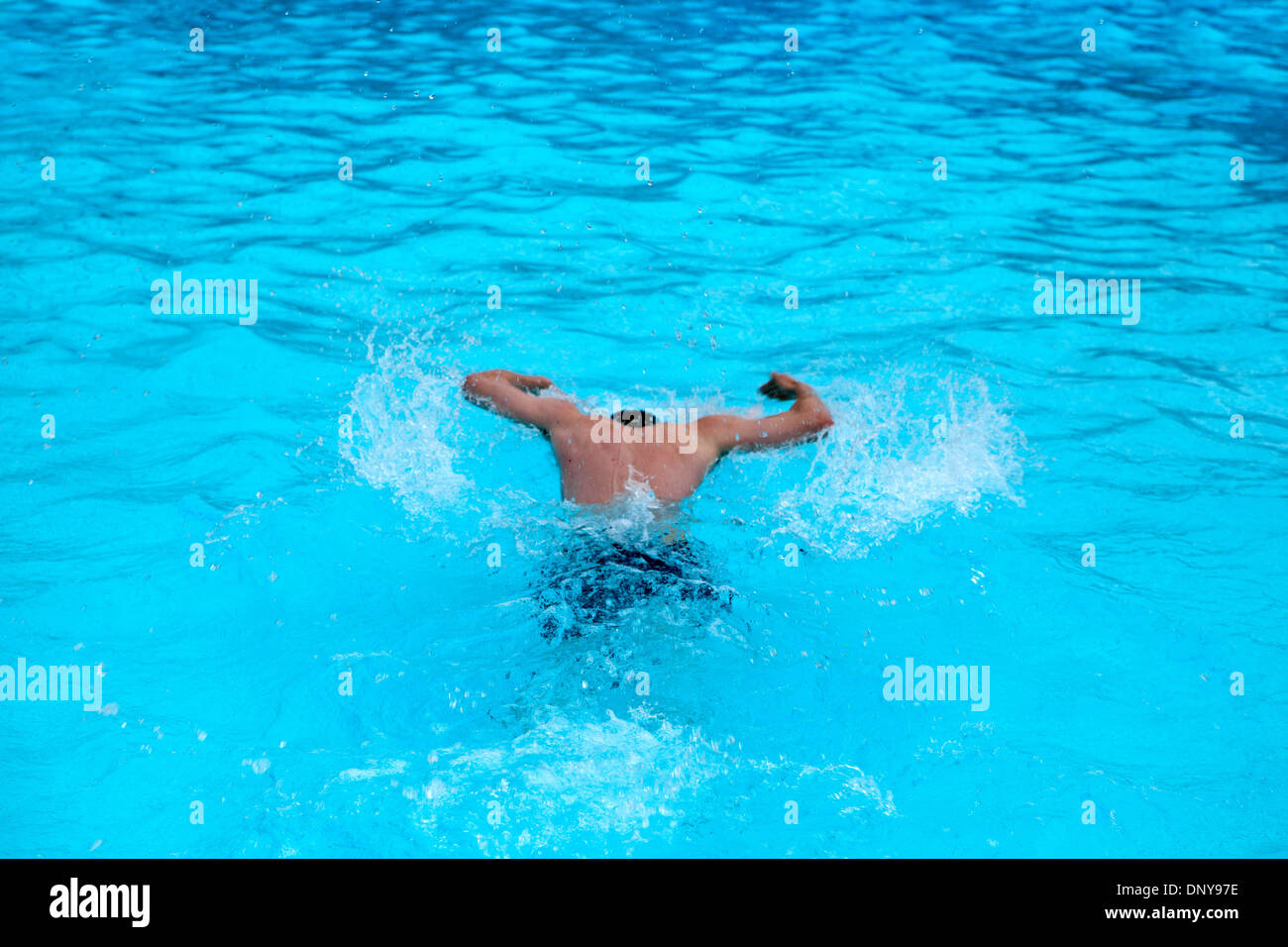 Crawl style de natation Banque de photographies et d’images à haute ...