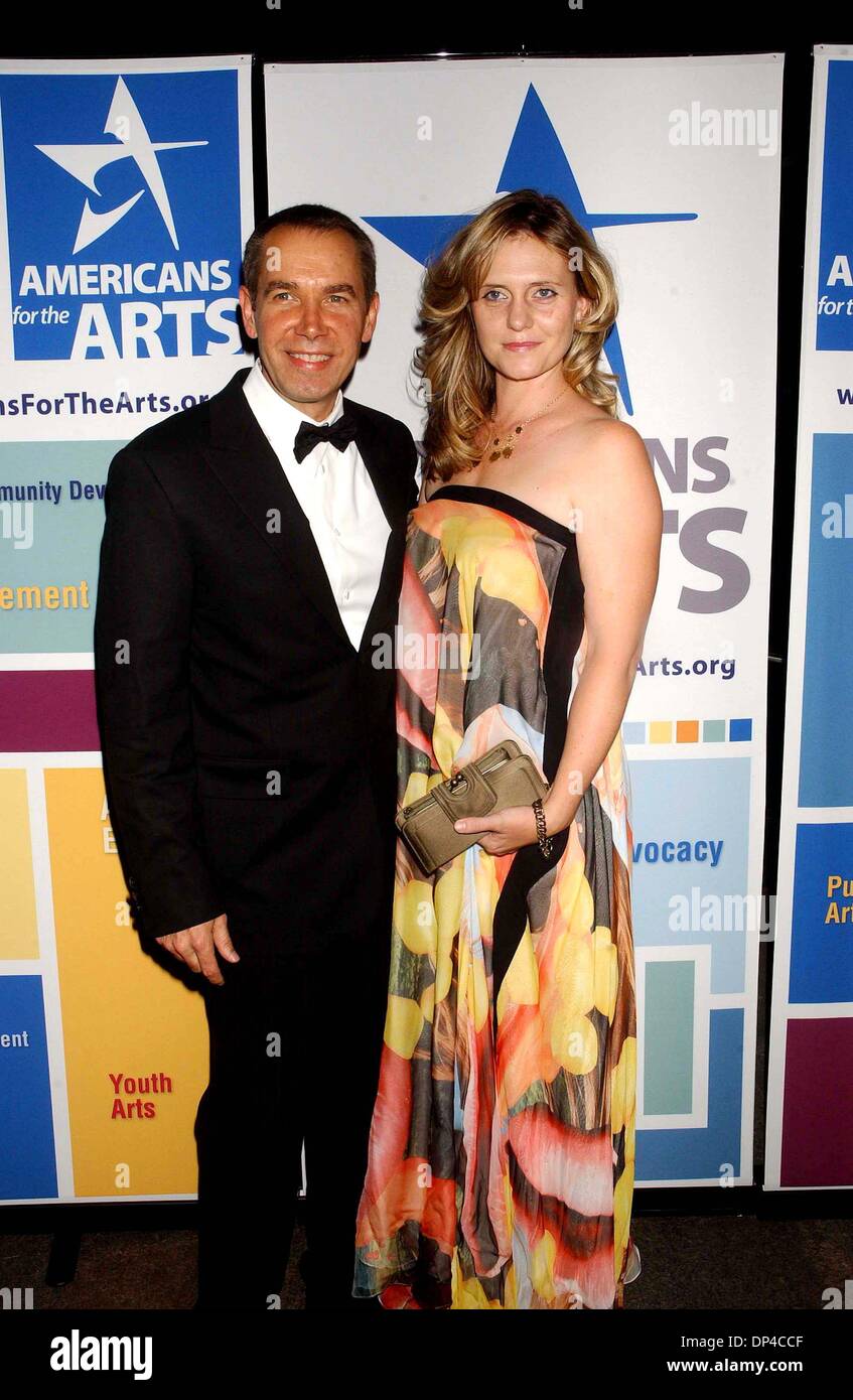 Jeff koons and justine wheeler koons Banque de photographies et d ...