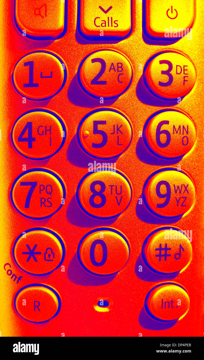 Clavier téléphonique Banque de photographies et d’images à haute ...