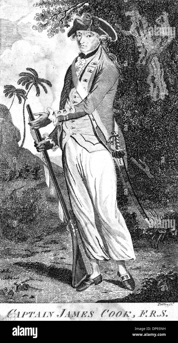 Captain james cook portrait Banque de photographies et d’images à haute ...