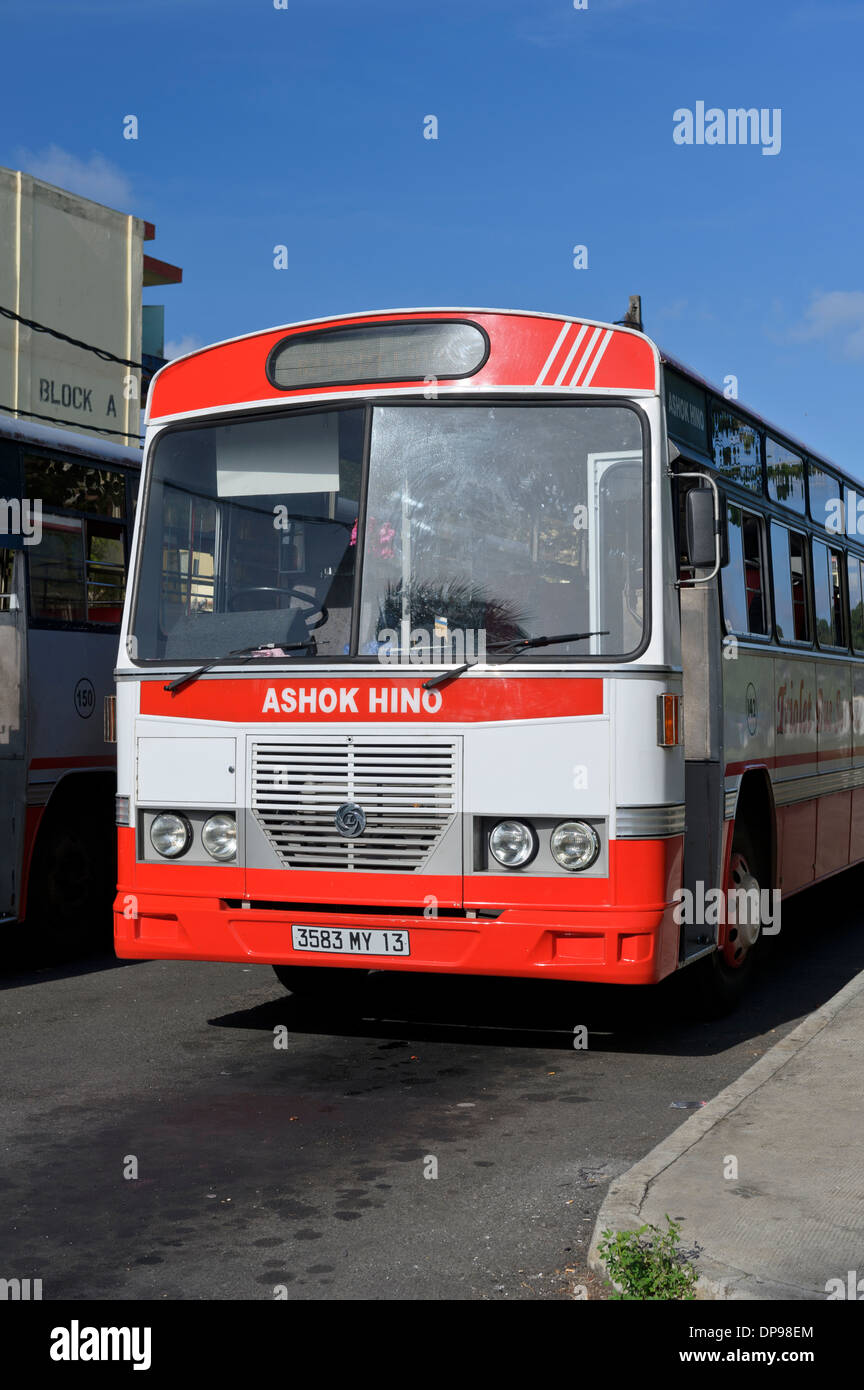 Mauritius public transport local bus Banque de photographies et d ...