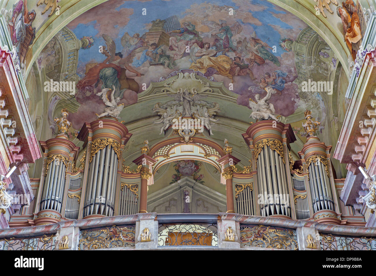 Baroque organ Banque de photographies et d’images à haute résolution ...