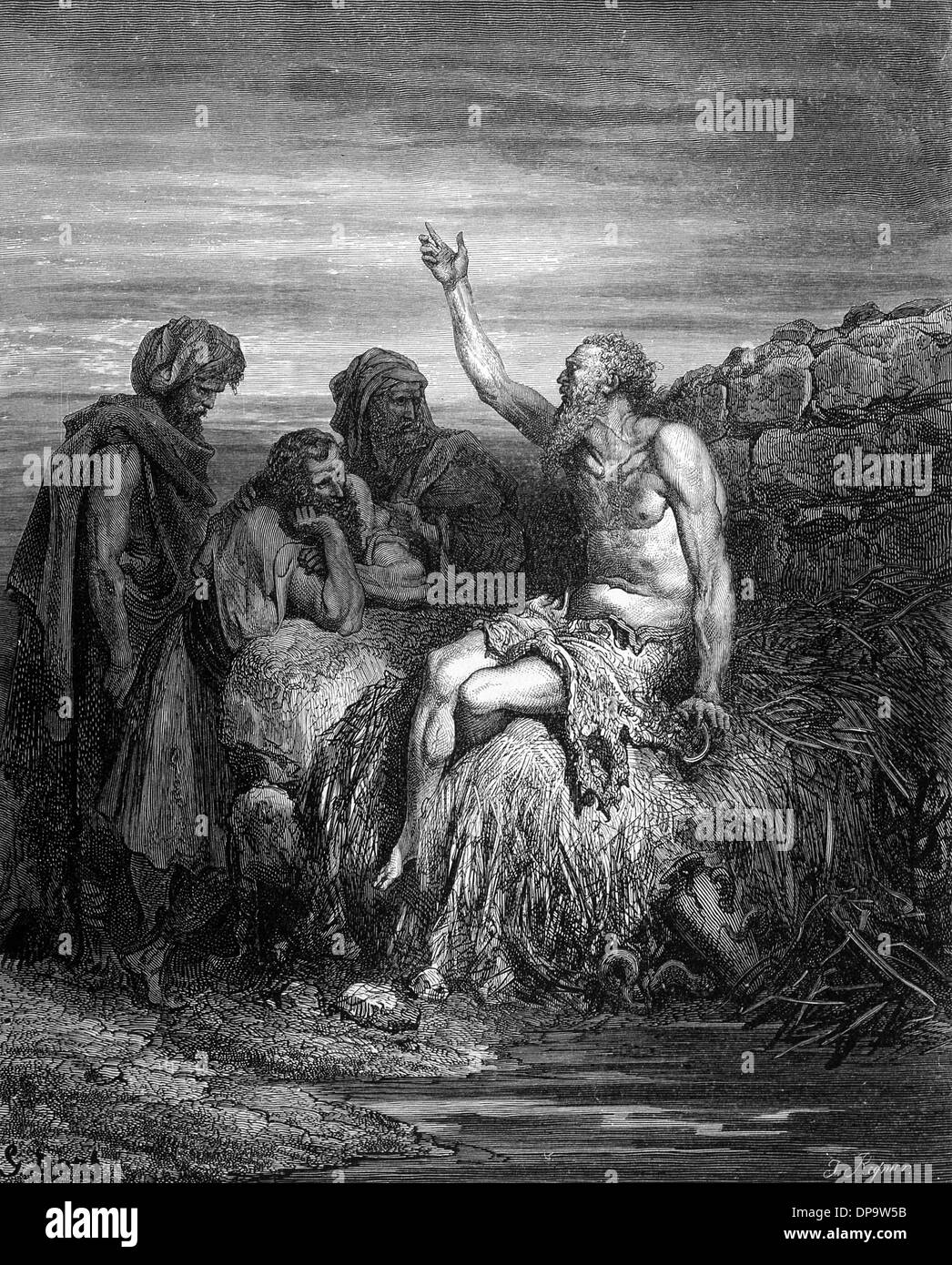 Bible job Banque de photographies et d’images à haute résolution - Alamy