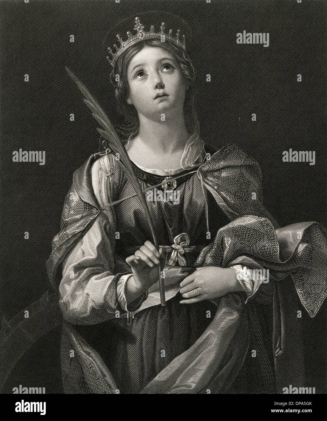 Catherine of alexandria Banque de photographies et d’images à haute ...