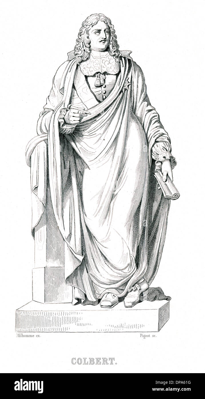 Statue de colbert Banque d'image et photos - Alamy