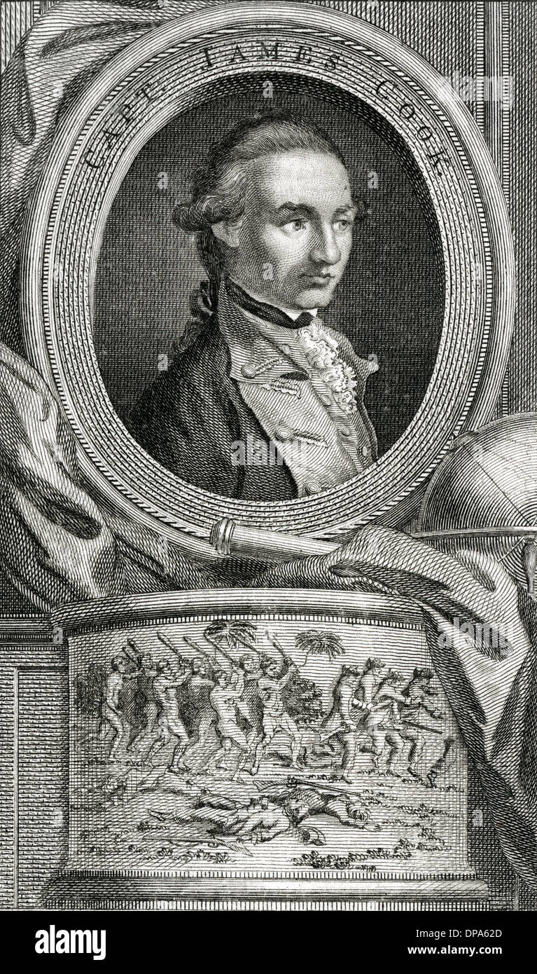 La mort du capitaine james cook Banque de photographies et d’images à ...