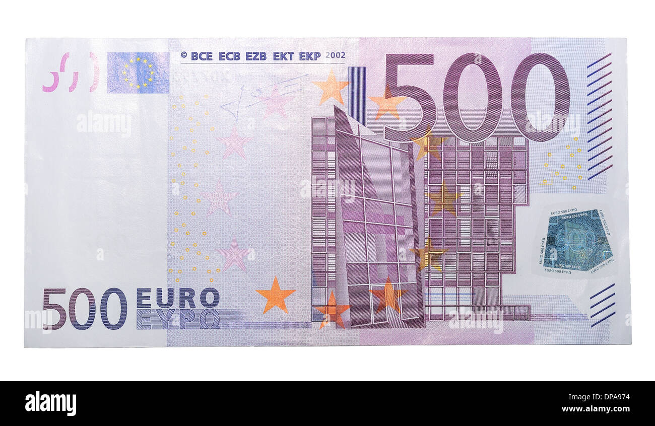 Photos des billets de 500 euros Banque de photographies et d’images à ...