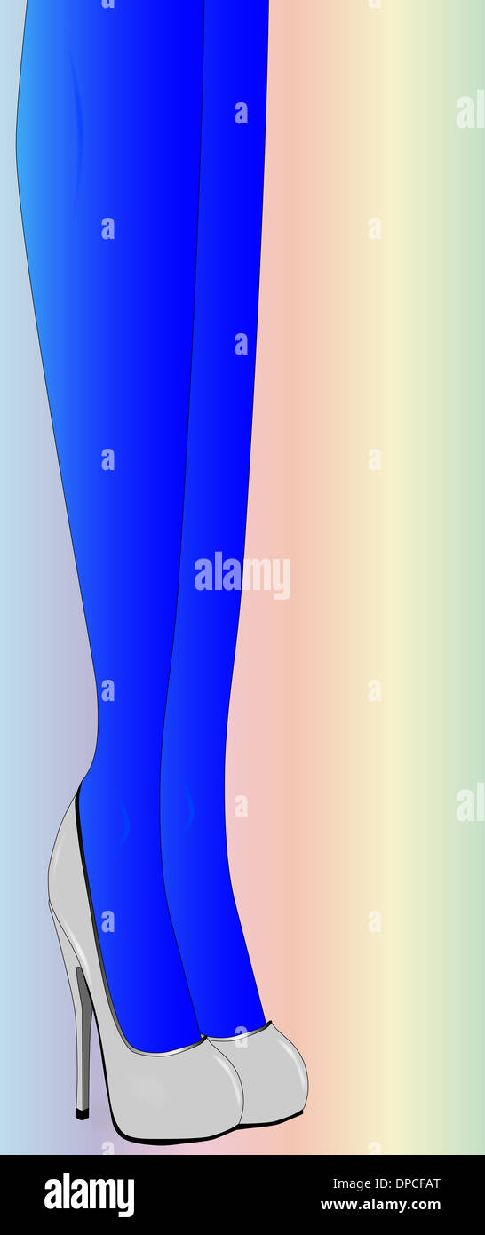 Legs nylons Banque de photographies et d’images à haute résolution - Alamy
