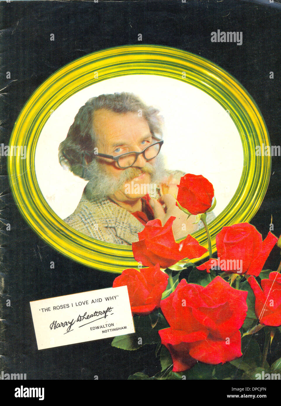 Harry wheatcroft cultivateur de roses Banque de photographies et d ...