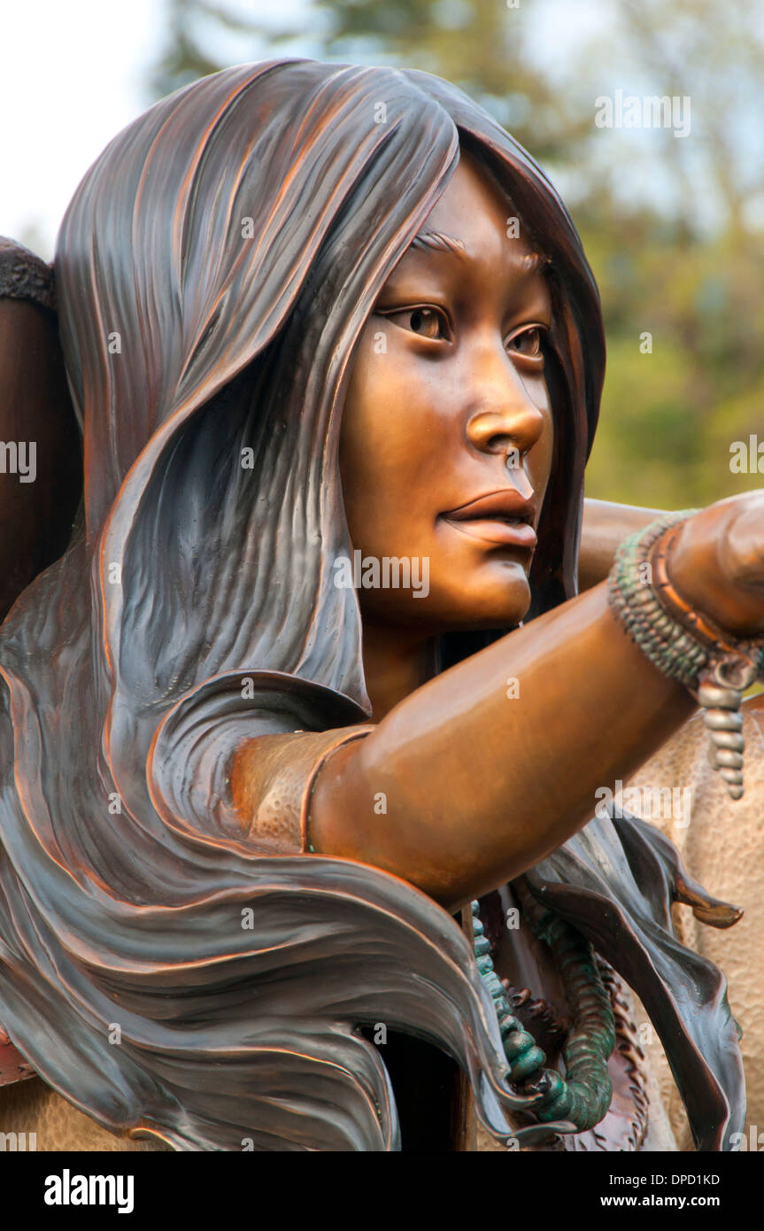 Statue sacagawea Banque de photographies et d’images à haute résolution ...