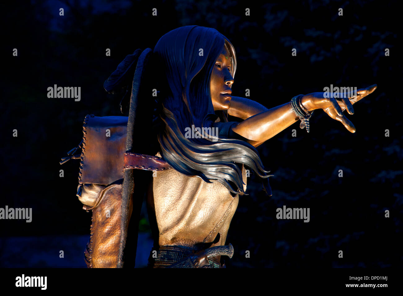 Statue sacagawea Banque de photographies et d’images à haute résolution ...