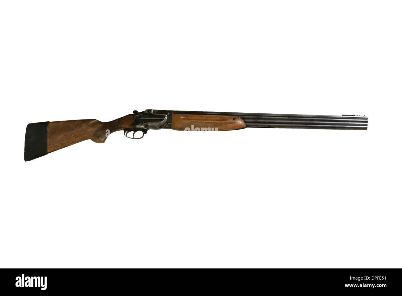 Fusil à double canon Banque de photographies et d’images à haute ...