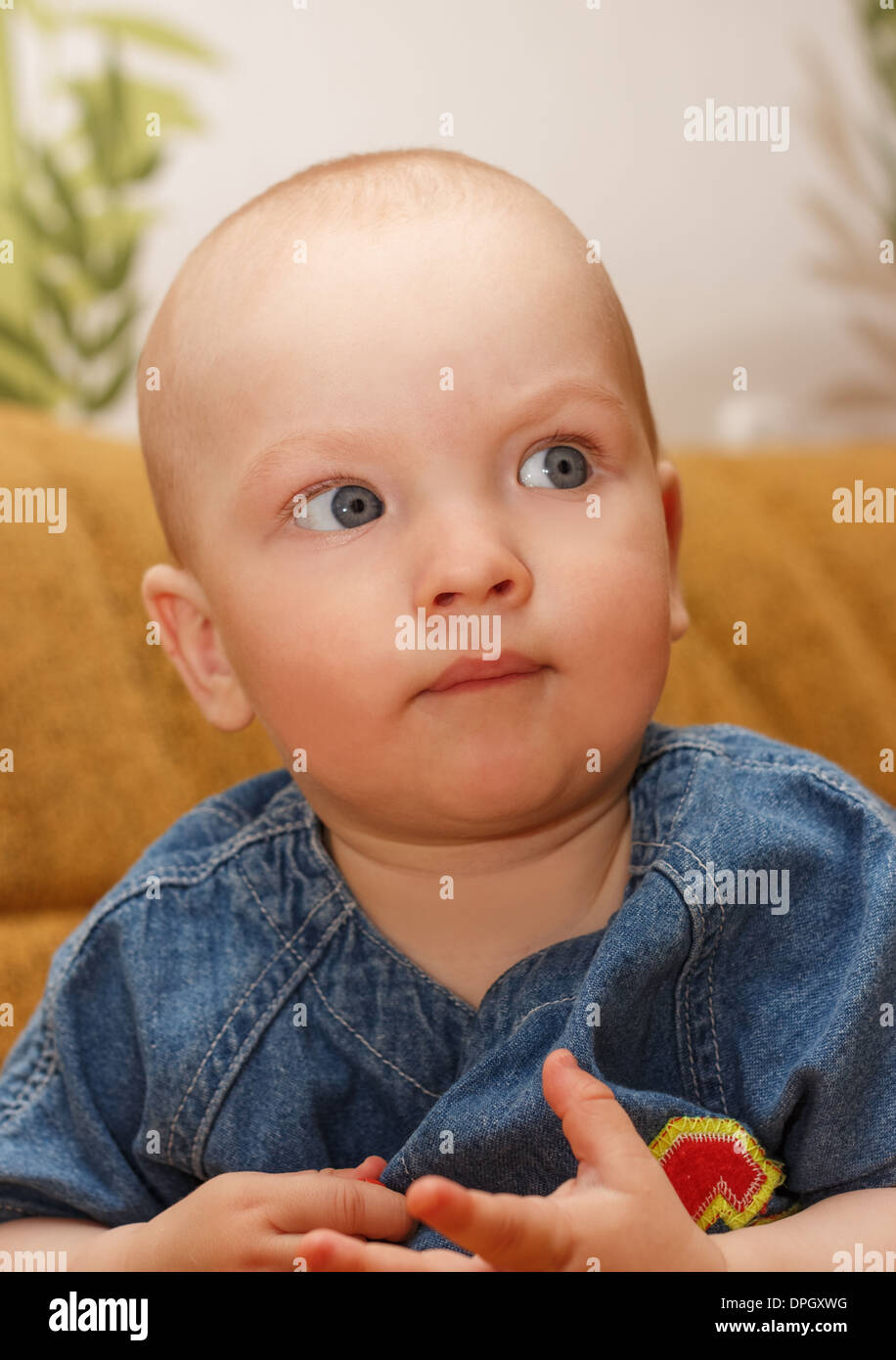 Portrait du petit garçon Photo Stock - Alamy