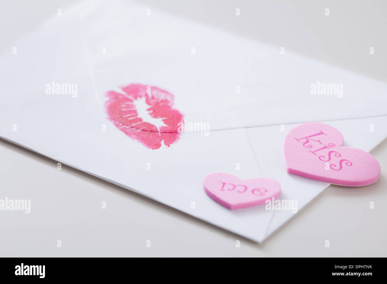 Kiss mark Banque de photographies et d’images à haute résolution - Alamy