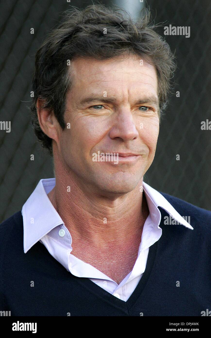 10 janvier 2006 - Hollywood, Los Angeles, USA - Dennis Quaid.acteur ...
