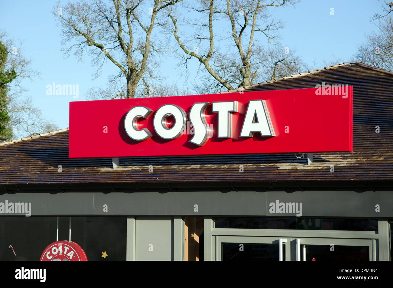 Costa coffee sign Banque de photographies et d’images à haute ...