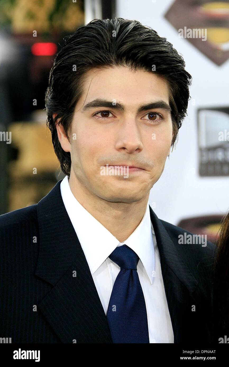Brandon routh superman returns world Banque de photographies et d ...