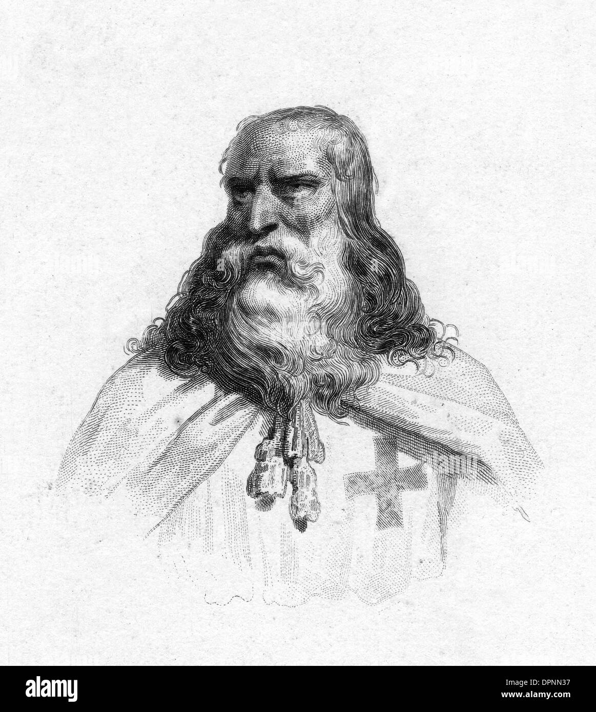 Jacques de molay 1243 1314 Banque de photographies et d’images à haute ...
